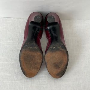 Johansen | Shoes | Vintage Johansen Maroon And Black Heels | Poshmark